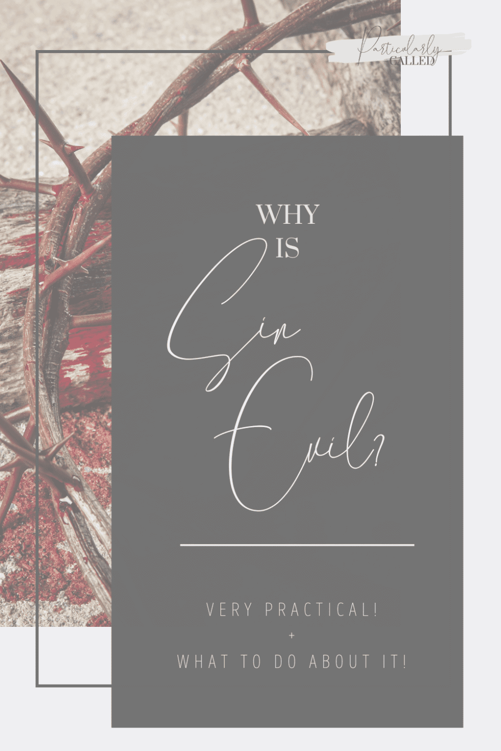 Why is Sin Bad? (Very Practical!) - ParticularlyCALLED